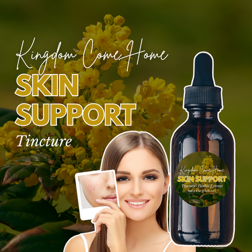 Clear Skin - Skin Support Tincture | Kingdom Come Home