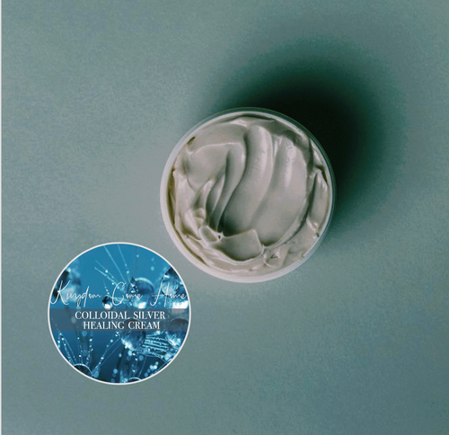 Colloidal Silver Healing Cream - 1000 ppm | Kingdom Come Home