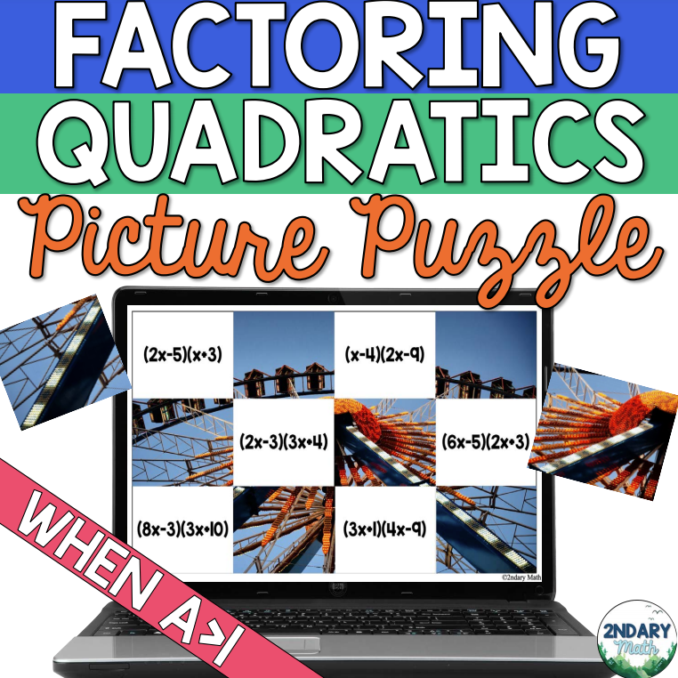 5 Fun Quadratic Functions Activities