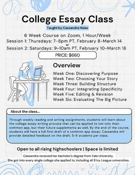 Cassandra College Coaching