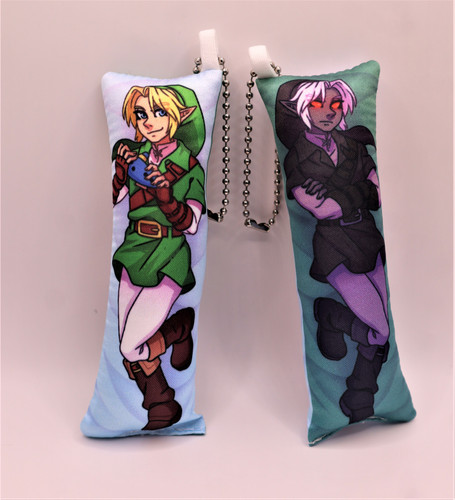 Legend of Zelda Ocarina of Time Mini Dakimakura- Link | loadingcrewcrafts Legend of Zelda Ocarina of Time Mini Dakimakura- Link | loadingcrewcrafts