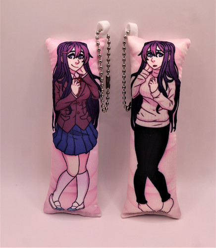 Doki Doki Literature Club Mini Dakimakura- Yuri DDLC | loadingcrewcrafts