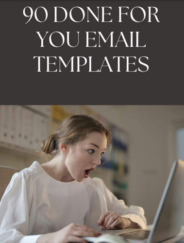 90 Done For You Email Templates | InsightQueSolutions