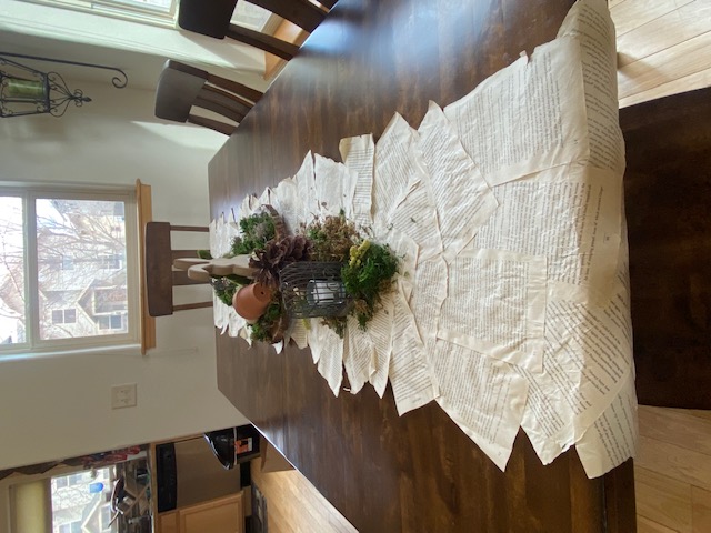 How to Craft a Book Page Table Runner for Every Occasion
