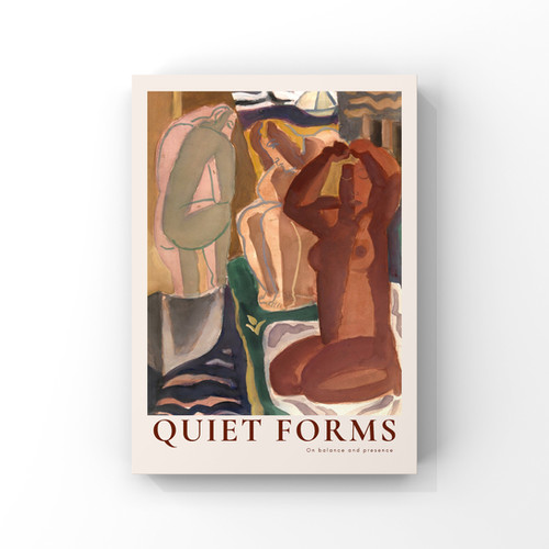 "Quiet Forms No.4 Poster Tablo | TABLODES