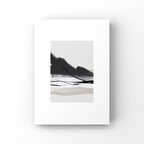 "Pure" No:1 Poster Painting | TABLODES