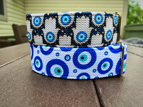 Evil Eye/ Fatima Martingale Collar | NBRF