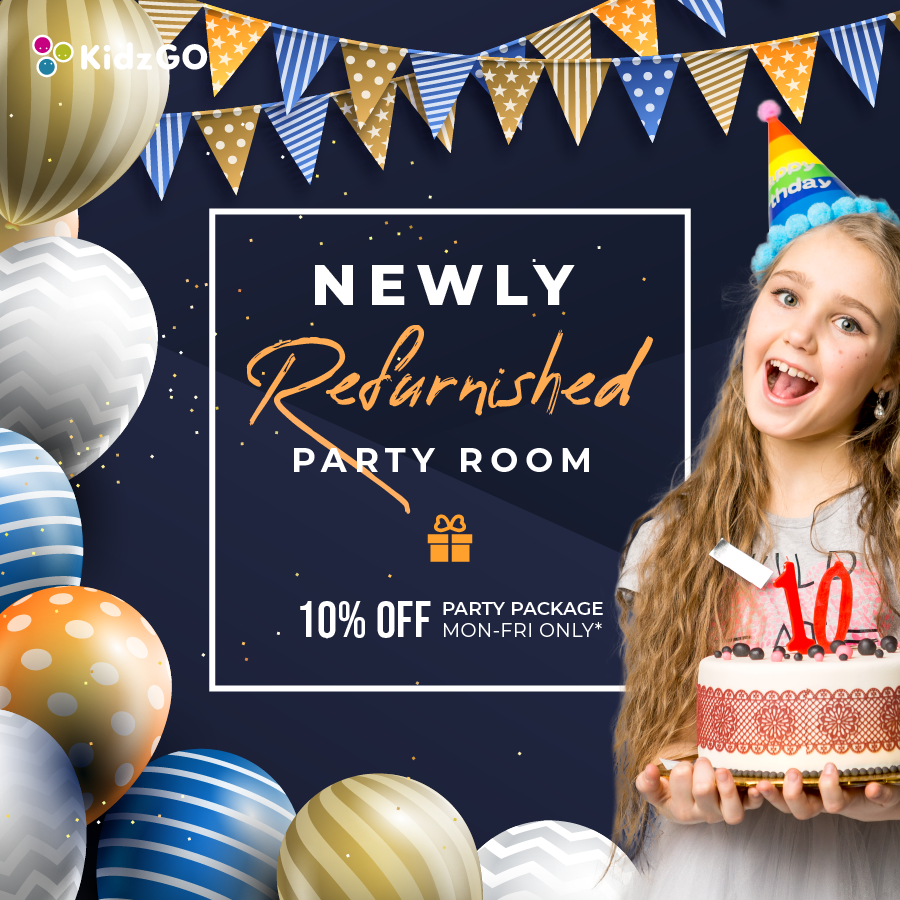 NEWLY REFURNISHED PARTY ROOM