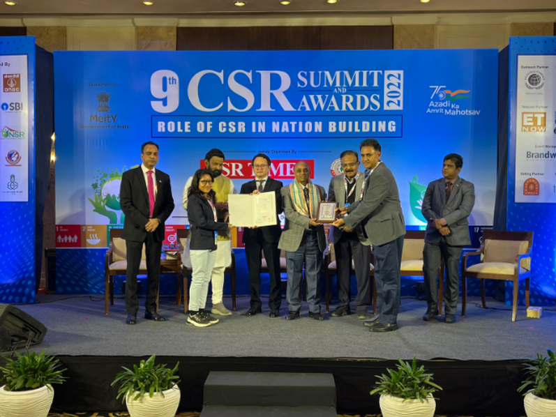 Happy to share that REACHA team was given the 2022 CSR Times Award for ...