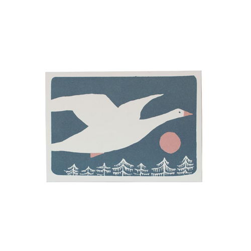 SET OF 10 SNOW GOOSE CARDS | Cook & Butler