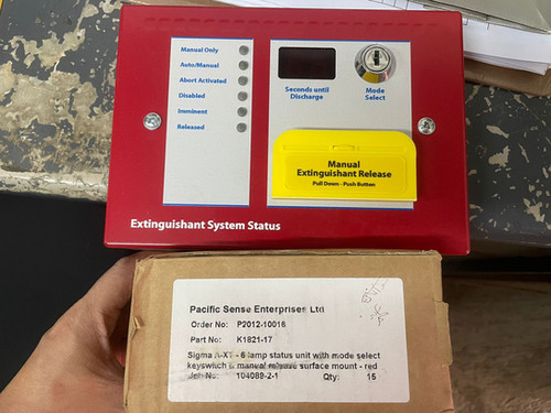 Kentec / Lock off unit (紅色) / K1821-17 | FIREXFIRE