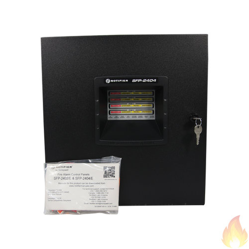 Notifier / 4 Zone Fire Alarm Control Panel, 220/240VAC / SFP-2404E ...