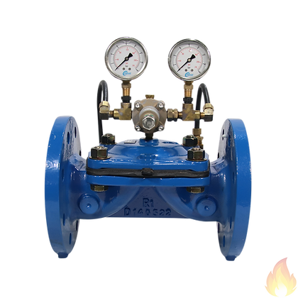 Dorot/Series 100 Pressure Reducing Valve Model 77 4" DN100 GUAGES (減壓制 ...