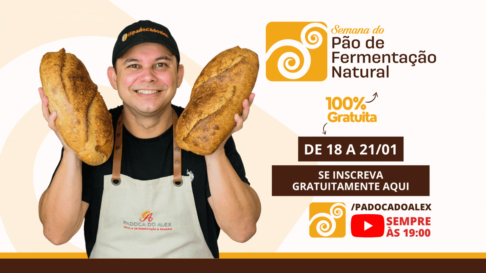 Padoca do Alex - Curso De Pão Fermentação Natural