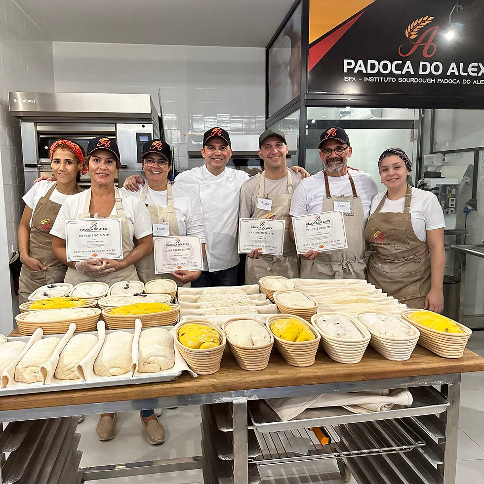 Padoca do Alex - Nível I - Pão de Fermentação Natural - RJ