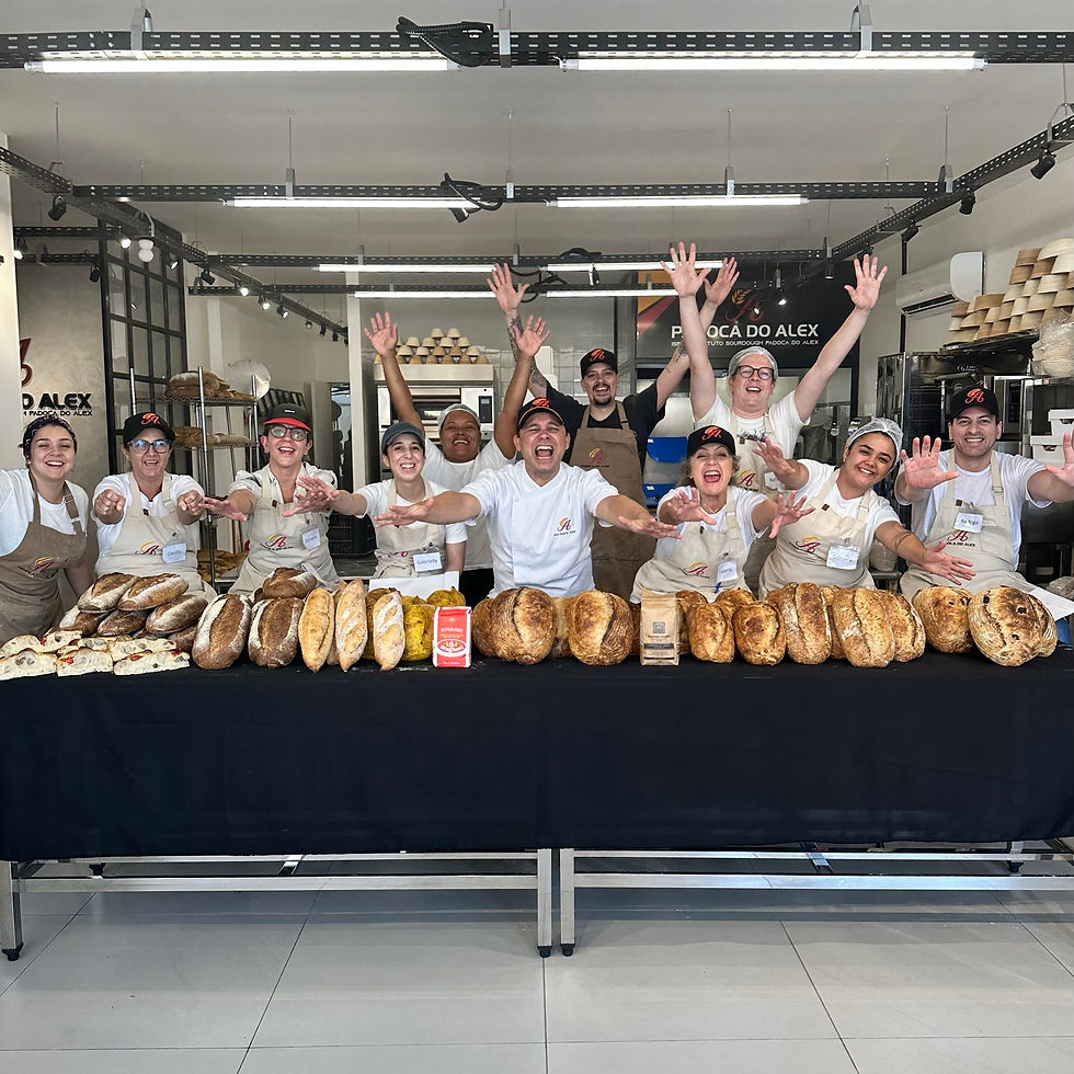 Padoca do Alex - Pão Fermentação Natural Rio de Janeiro Workshop Curso
