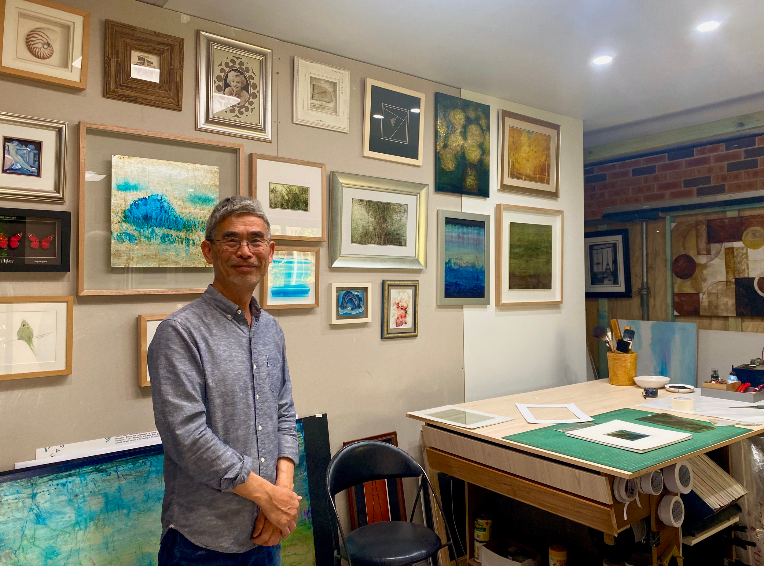 ‘Art is my language’: James Wei, creator, photo framer and long-time ...