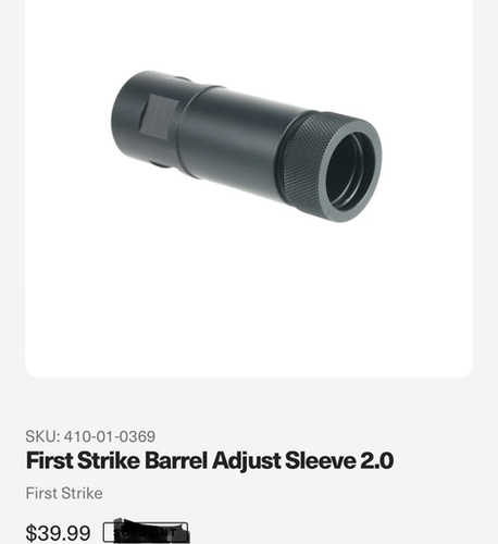 Adjustable barrel sleeve | My Site
