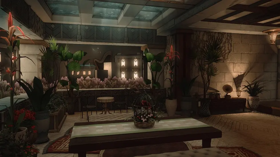 Amaurotine Conservatory | Eorzea House