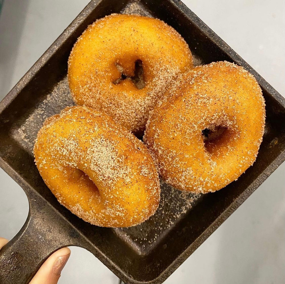 Doughnuts on the beach? Sweet!