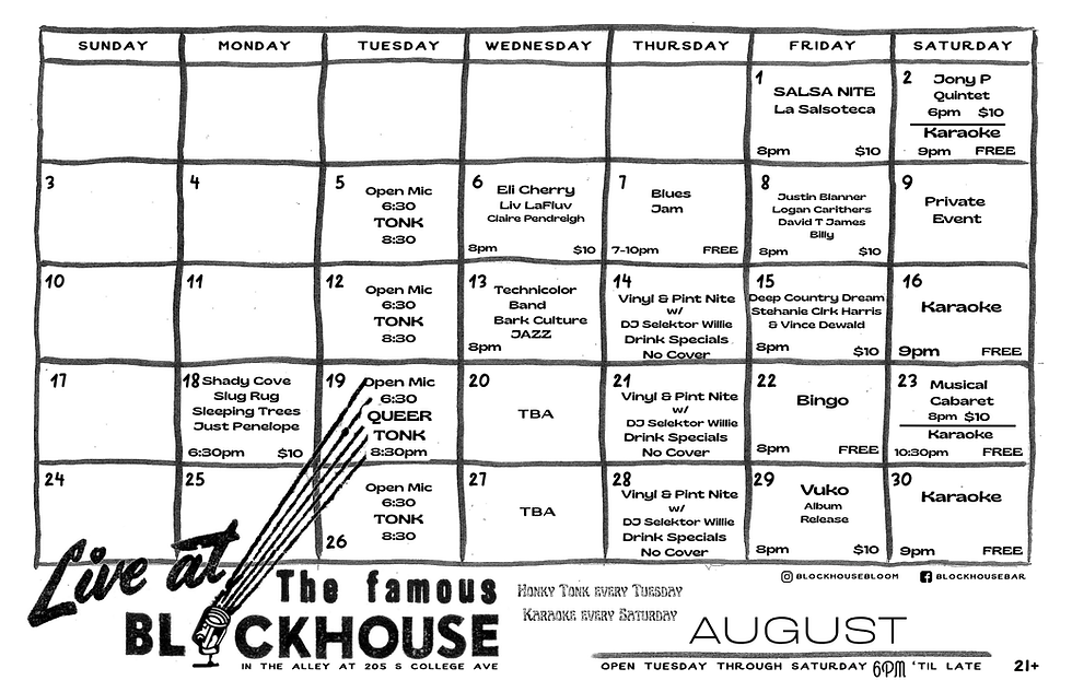 Blockhouse Bar | Bloomington, IN | Beer Bar and Music Venue