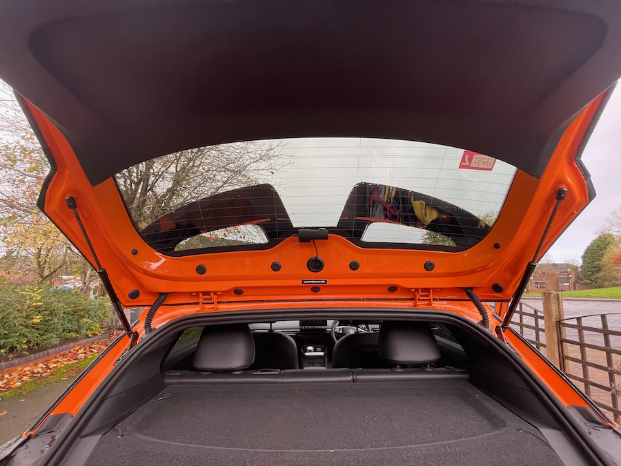 MG4 Dash cam install