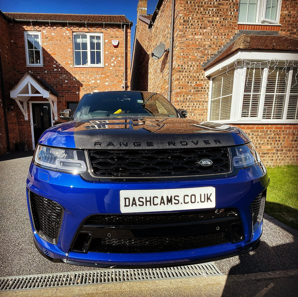 Range Rover SVR Dashcam install Yorkshire