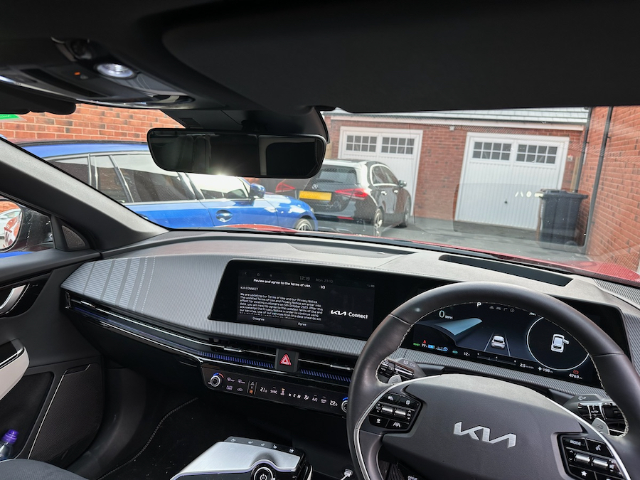 Kia EV6 Dashcam install in Leeds West Yorkshire