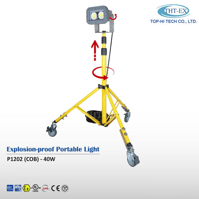 Explosion-proof LED Portable Light P1202 | Taiwan | THT-EX