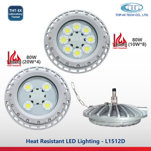 Heat Resistant LED Light - L1512D (COB) - 80W | Taiwan | THT-EX