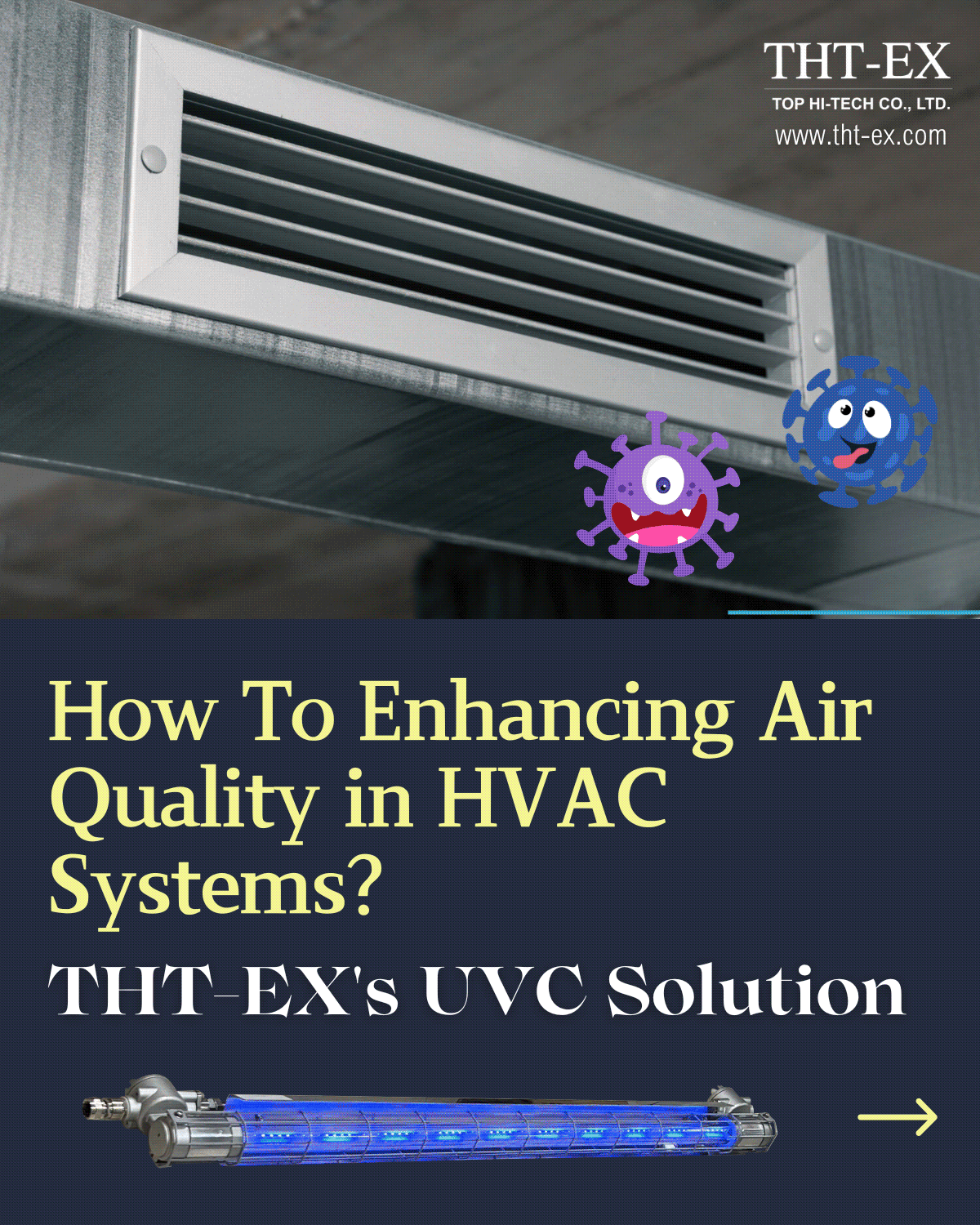 UVC Explosion-Proof Lighting: Enhancing Air Quality in HVAC Systems