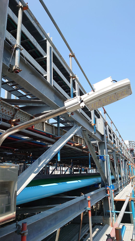 Case Sharing-Installation of Waterproof LED Street Light in Container ...