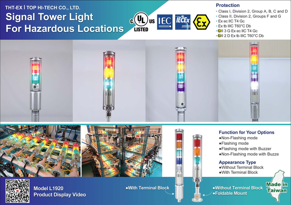 Explosion-proof Signal Tower Light - L1920