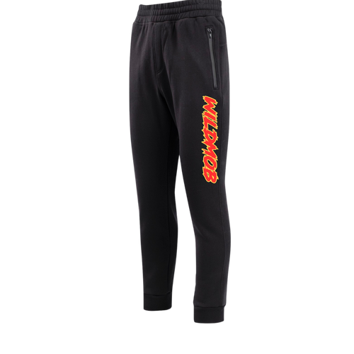 Men's Wild Mob Signature Trackies Leg Red and Yellow | Wild Mob Australia