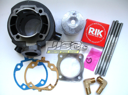 HONDA DIO AF18 59mm Liquid Cooled Cylinder Kit RRGS/JISO | Dee's ...