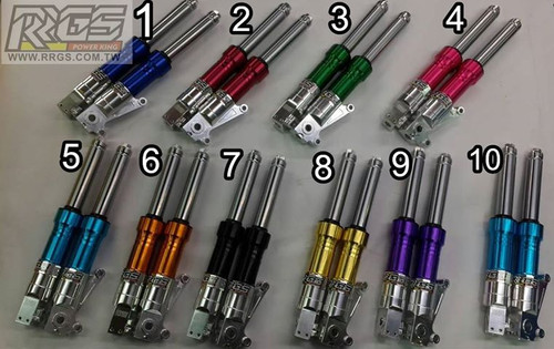 HONDA DIO ELITE AF16 SYM DD Front Shock RRGS/JISO | Dee's Scooter Parts