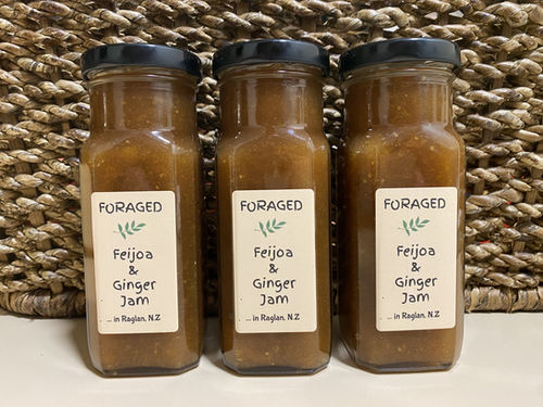 Feijoa & Ginger Jam | Foraged In Raglan