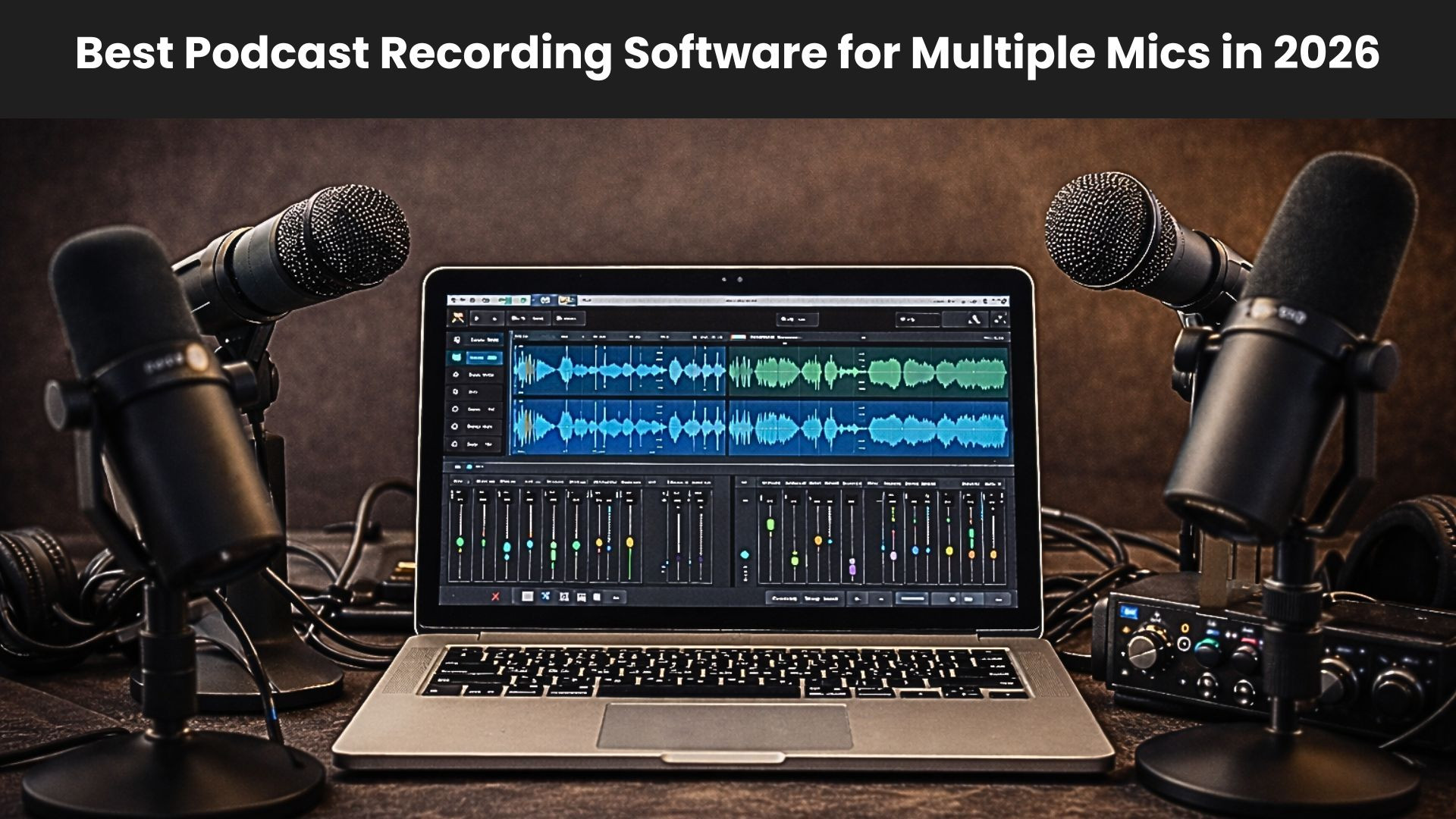 Best Podcast Recording Software for Multiple Mics 2026