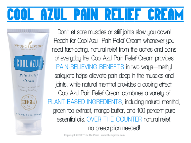 Young Living Cool Azul Pain Relief Cream - munimoro.gob.pe