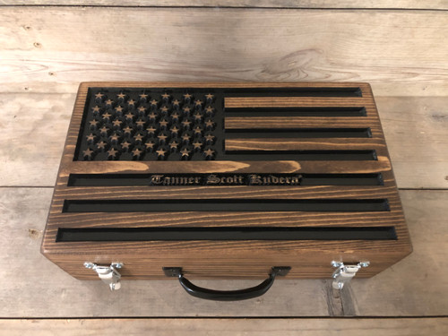 Custom Wood Gun Case- Wood Pistol Case- Lockable Gun Storage- Handgun ...