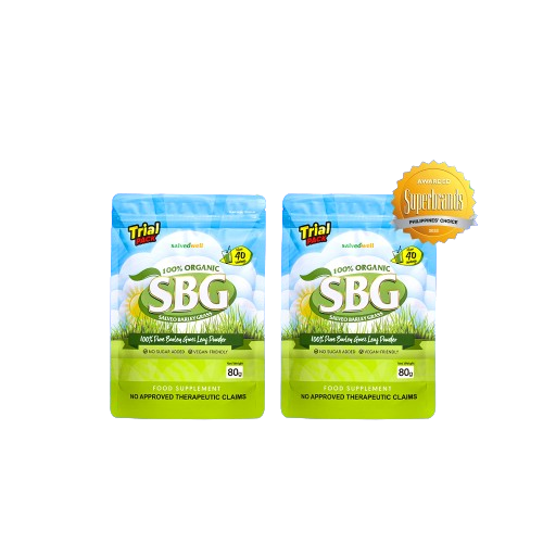 2 SBG Powder Trial Packs | Salveo Barley Grass