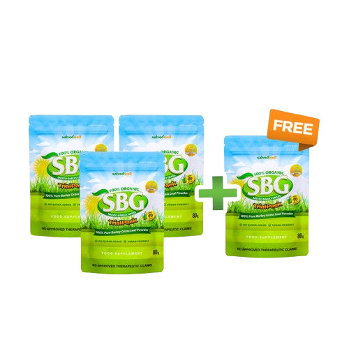 SBG Trial Pack 3+1 | Salveo Barley Grass