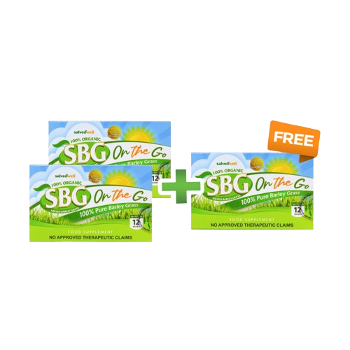 2+1 SBG Powder On The Go | Salveo Barley Grass