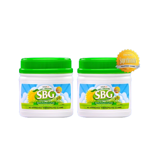 2 SBG Powder Jars | Salveo Barley Grass