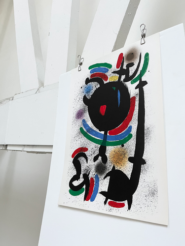 1972 Joan Miro ‘Miro I-13’ French Mourlot Lithograph | My Site