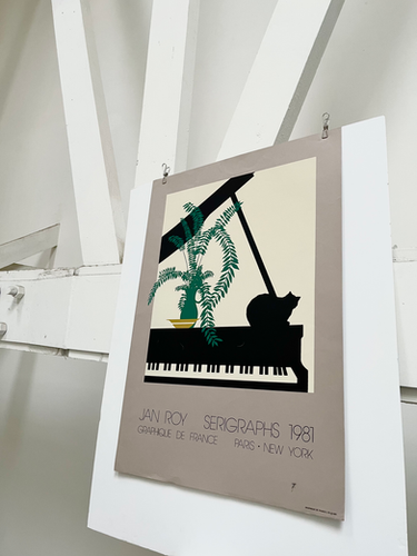 1981 Jan Roy XL French Serigraph | My Site