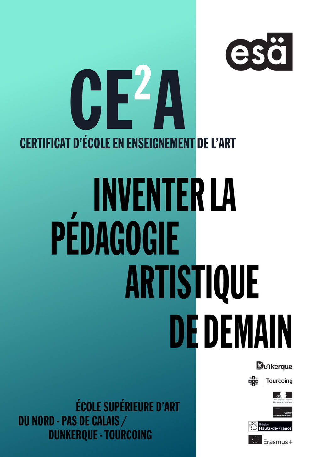 ESA / École Supérieure d'Art / Dunkerque - Tourcoing