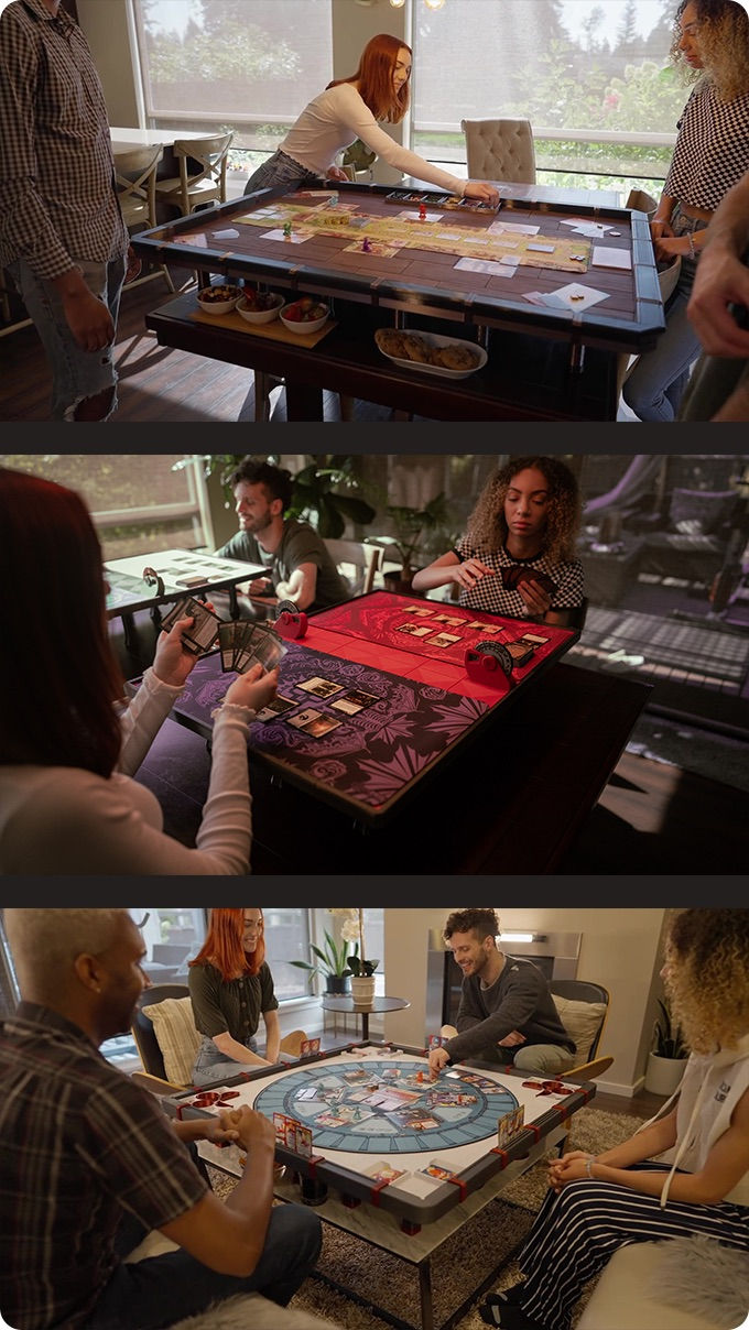 StageTop 3D Printed Modular Gaming Table | Board Game RPG Fantasy ...