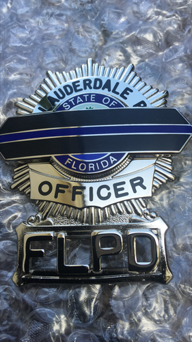 FT. Lauderdale Police Badge | police
