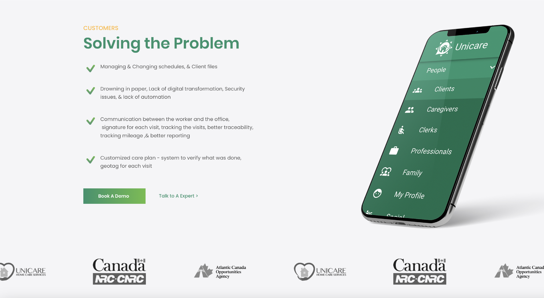 UNUM Health | Home Care Solutions